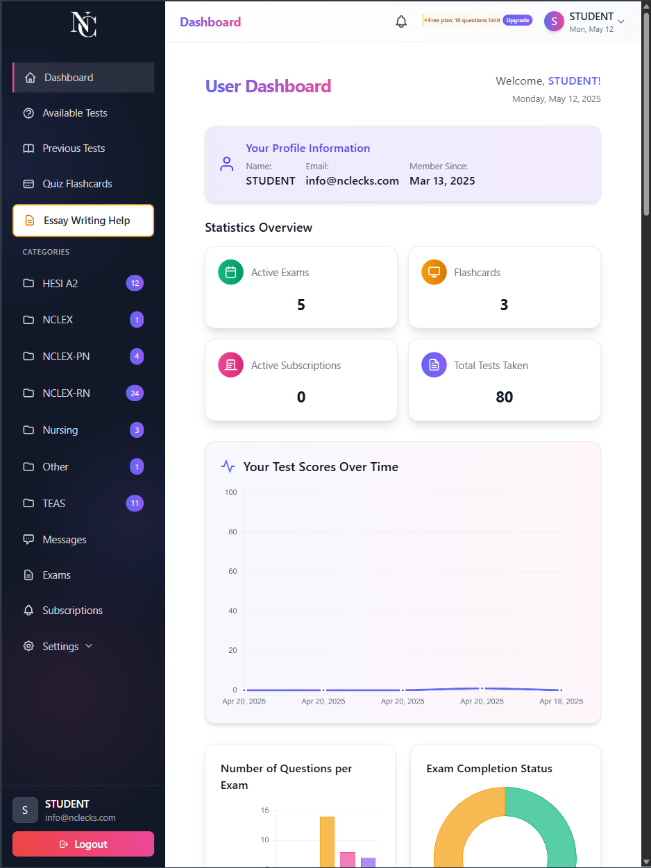 Ncleks: #1 Nursing Exam Prep - Teas 7, HEsi A2, nclex Test Banks
